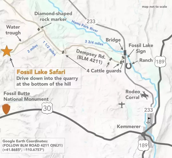Dig Your Own Fossil Fish In Wyoming - Fossil Lake Safari - FossilEra.com