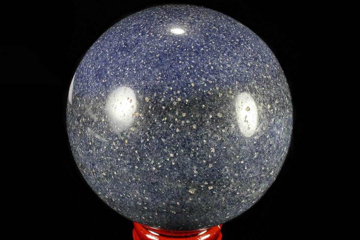 2.7" Polished Dumortierite Sphere - Madagascar (#79042) For Sale ...