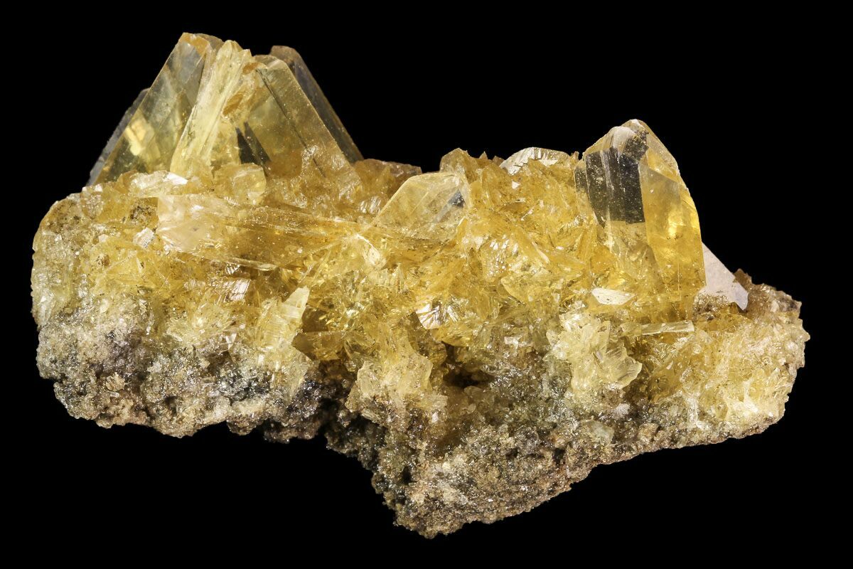 2.3" Selenite Crystal Cluster (Fluorescent) - Peru (#94616) For Sale ...