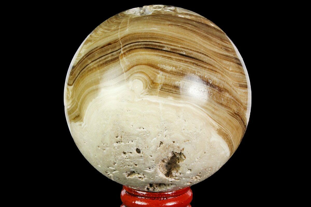 2.9" Polished Chocolate Calcite Sphere - Pakistan (#149522) For Sale ...