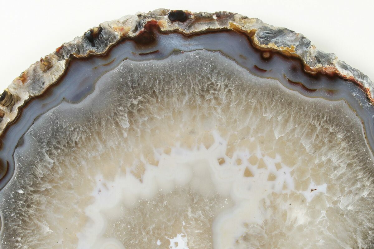 5.8" Polished Brazilian Agate Slice (#199404) For Sale - FossilEra.com