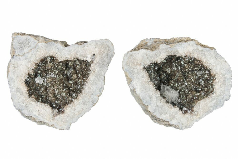 2.65" Keokuk Geode with Calcite Crystals - Missouri (#203771) For Sale ...