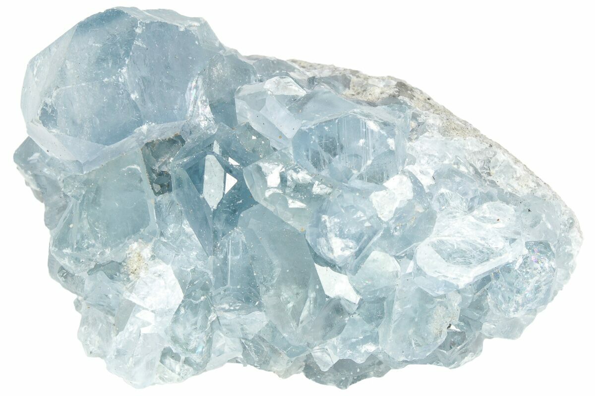 2.1" Sparkly Celestine (Celestite) Crystal Cluster - Madagascar ...