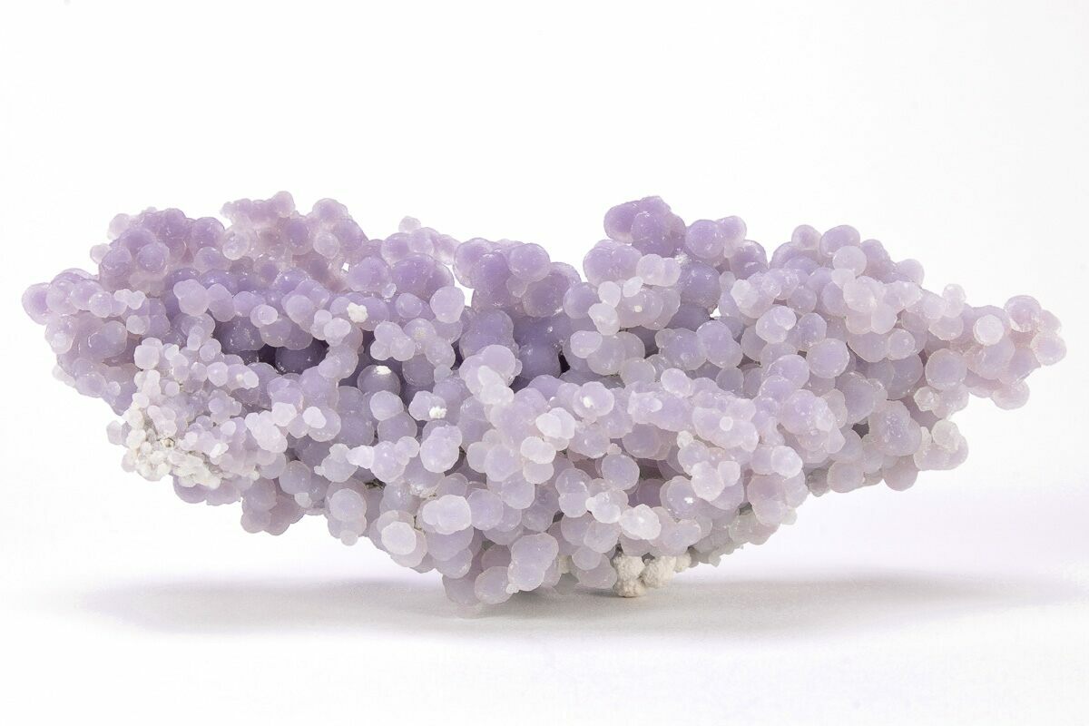 4.4" Purple, Sparkly Botryoidal Grape Agate - Indonesia (#209008) For ...