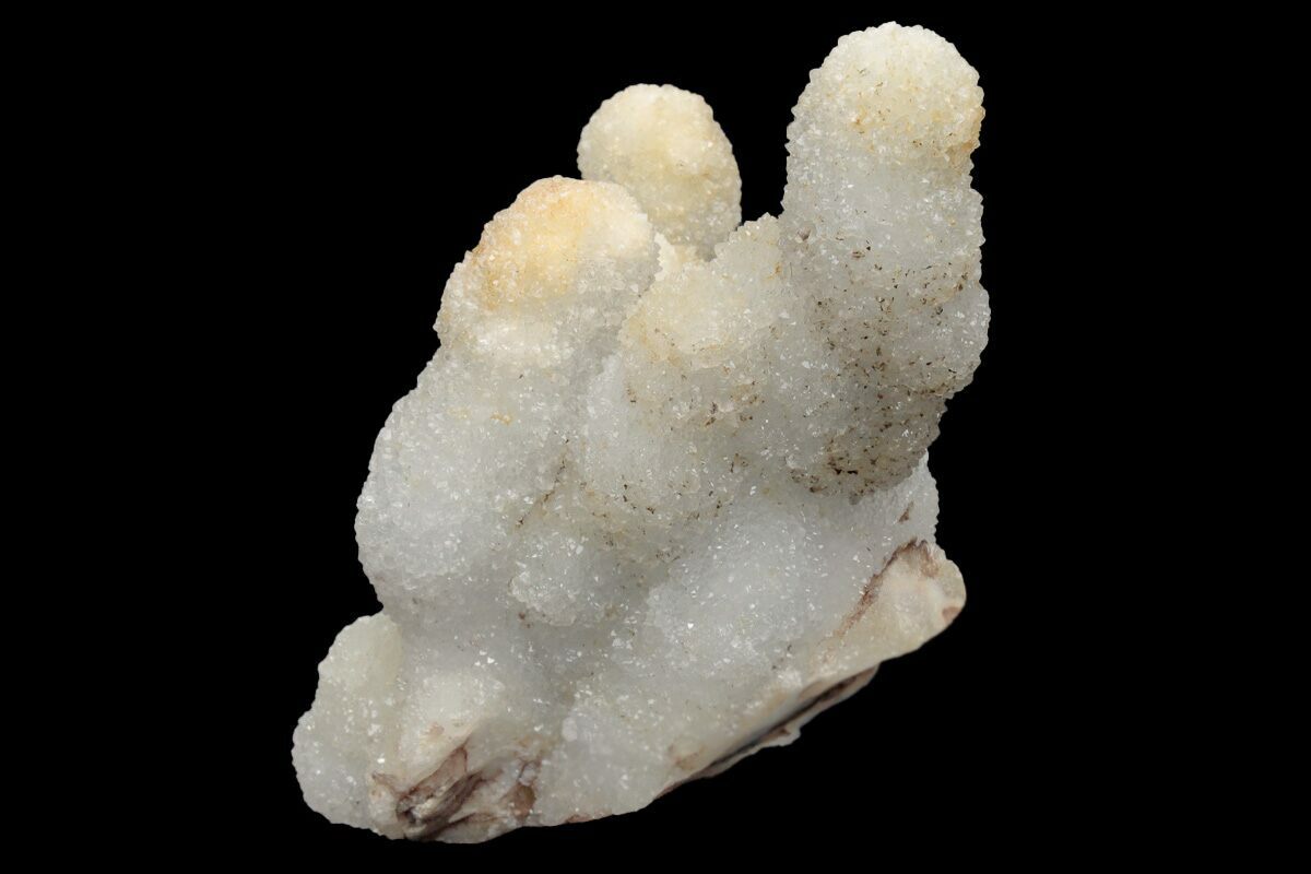3.3" Sparkling Quartz Chalcedony Stalactite Formation - India (#220551 ...