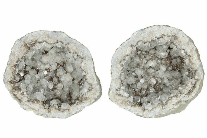 3.2" Keokuk Geode with Calcite Crystals - Missouri (#221300) For Sale ...