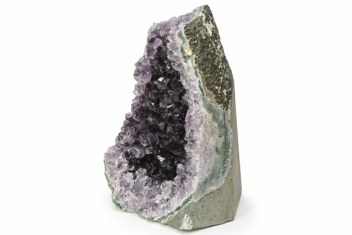 9.6" Free-Standing, Amethyst Geode Section - Uruguay (#225962) For Sale ...