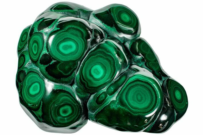 5.8" Polished Malachite Specimen - Great Eyes! (#227367) For Sale ...