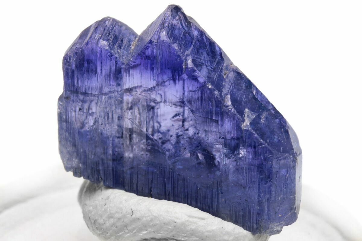 .55" Brilliant Blue-Violet Tanzanite Crystal - Merelani Hills, Tanzania ...