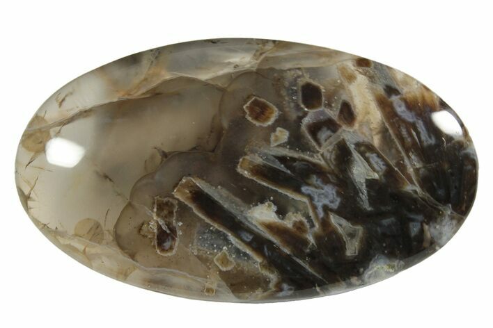 1.64" Polished Turkish Stick Agate Cabochon (#227414) For Sale ...
