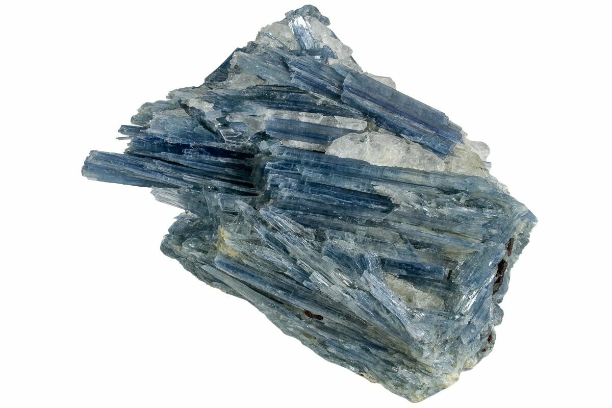 3" Vibrant Blue Kyanite Crystals In Quartz - Brazil (#229802) For Sale ...