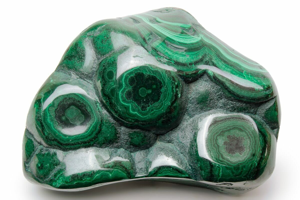 3.35" Vibrant, Polished Malachite Specimen - Congo (#233322) For Sale ...