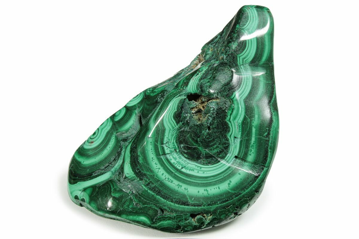 3.8" Vibrant, Polished Malachite Specimen - Congo (#233301) For Sale ...