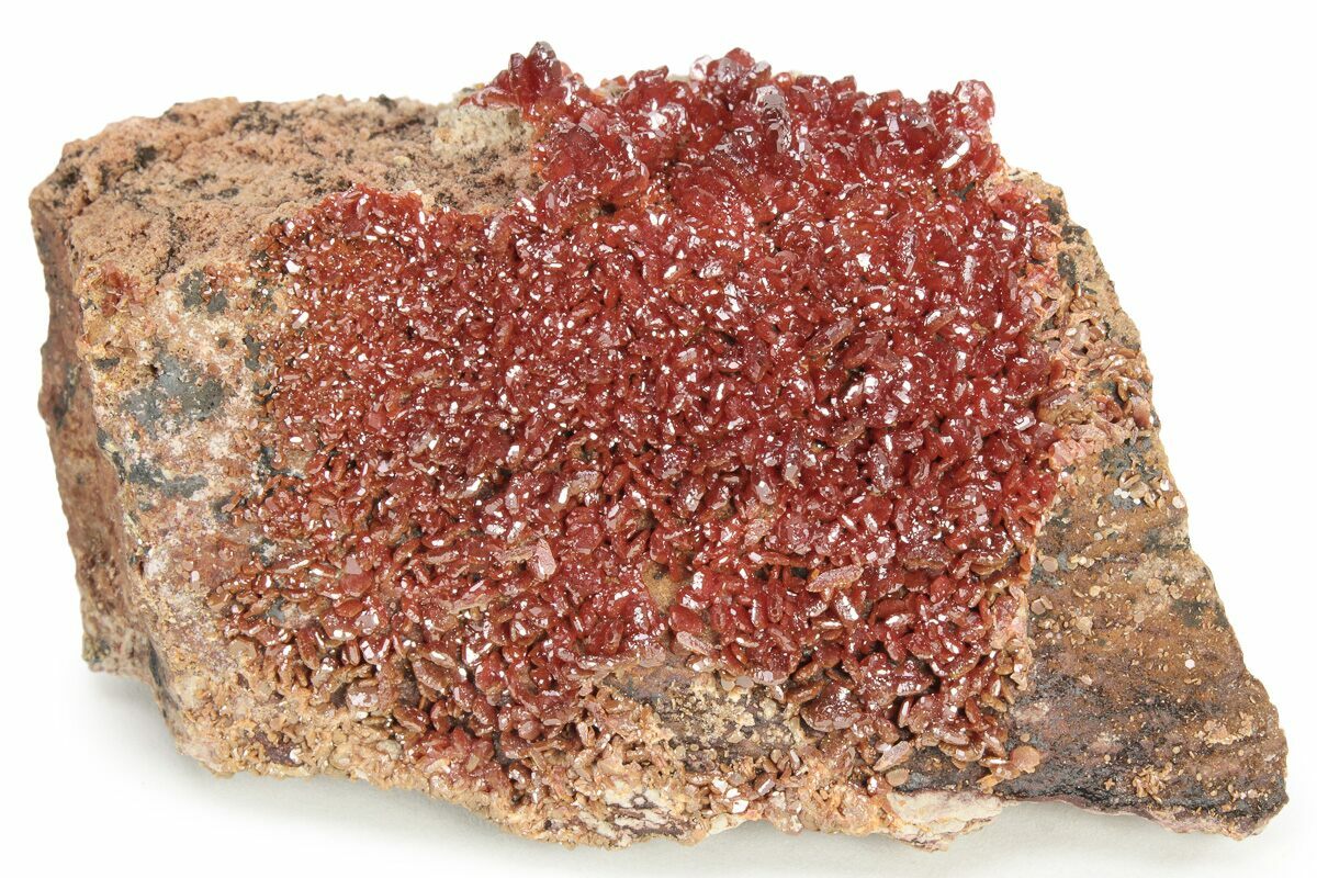 2.5" Ruby Red Vanadinite Crystals on Dolomite - Morocco (#233967) For ...