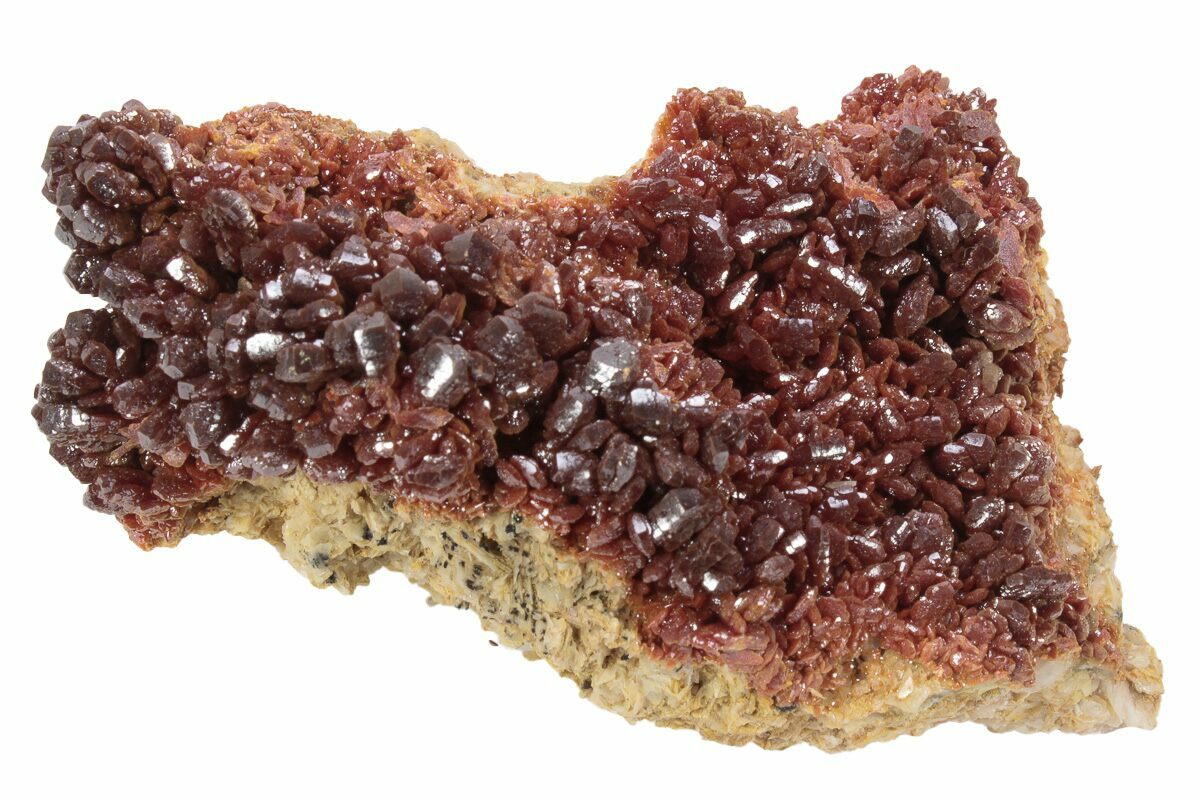 3.4" Ruby Red Vanadinite Crystals on Dolomite - Morocco (#233957) For ...