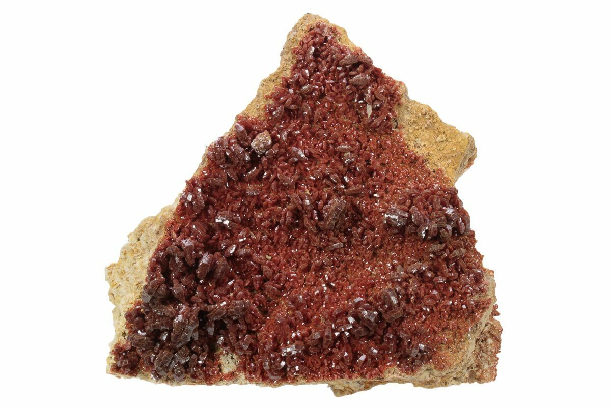 5.1" Ruby Red Vanadinite Crystals on Dolomite - Morocco (#233974) For ...