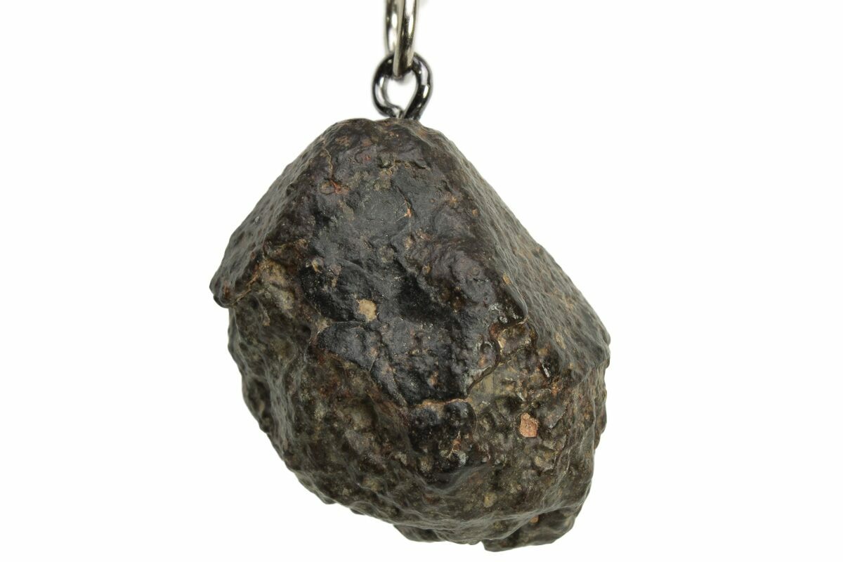 1.2" Stony Chondrite Meteorite (26.5 g) Keychain (#238144) For Sale ...