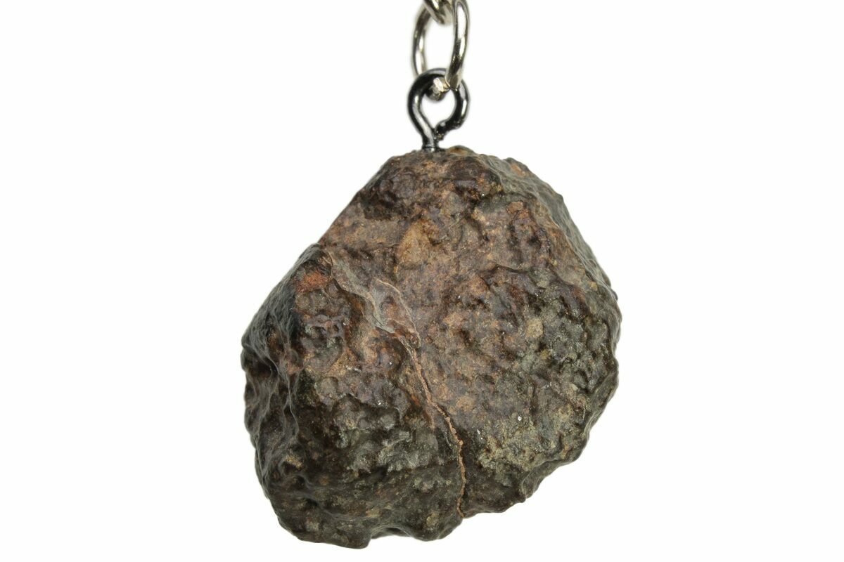 1.2" Stony Chondrite Meteorite (26.5 g) Keychain (#238144) For Sale ...