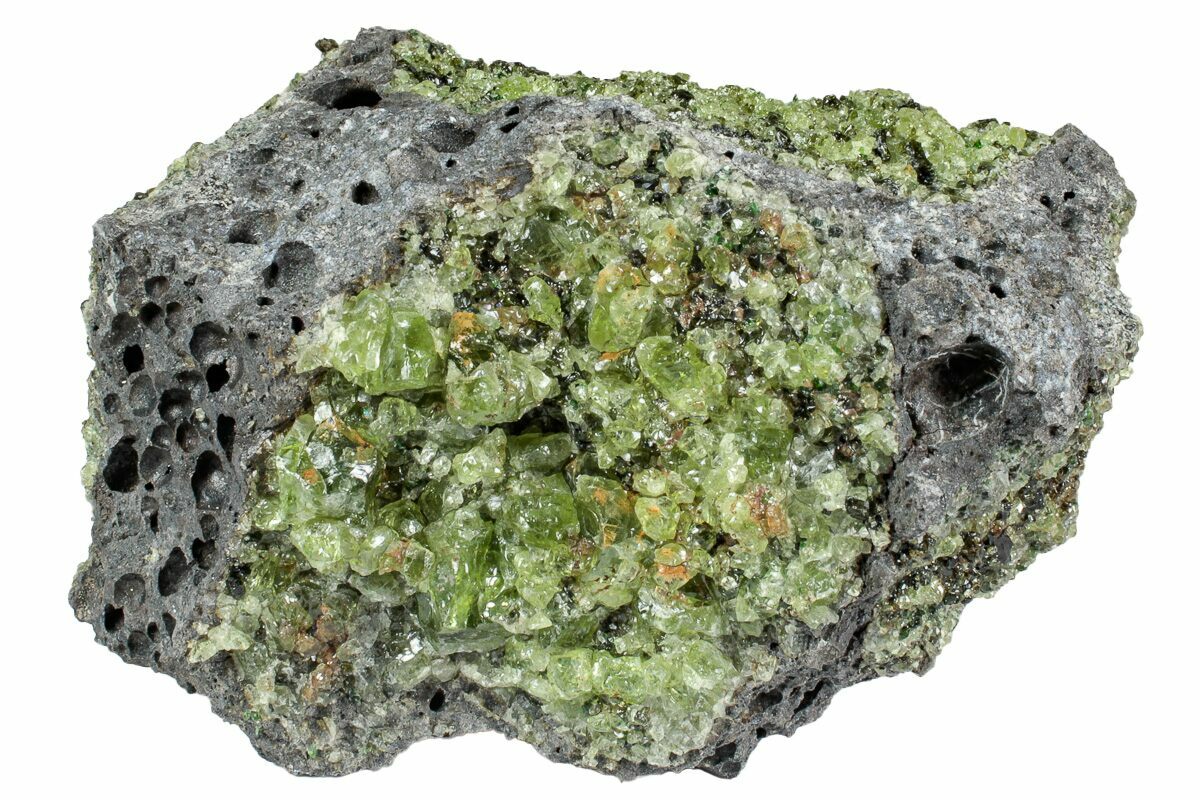 3.7" Peridot in Basalt - Arizona (#239493) For Sale - FossilEra.com