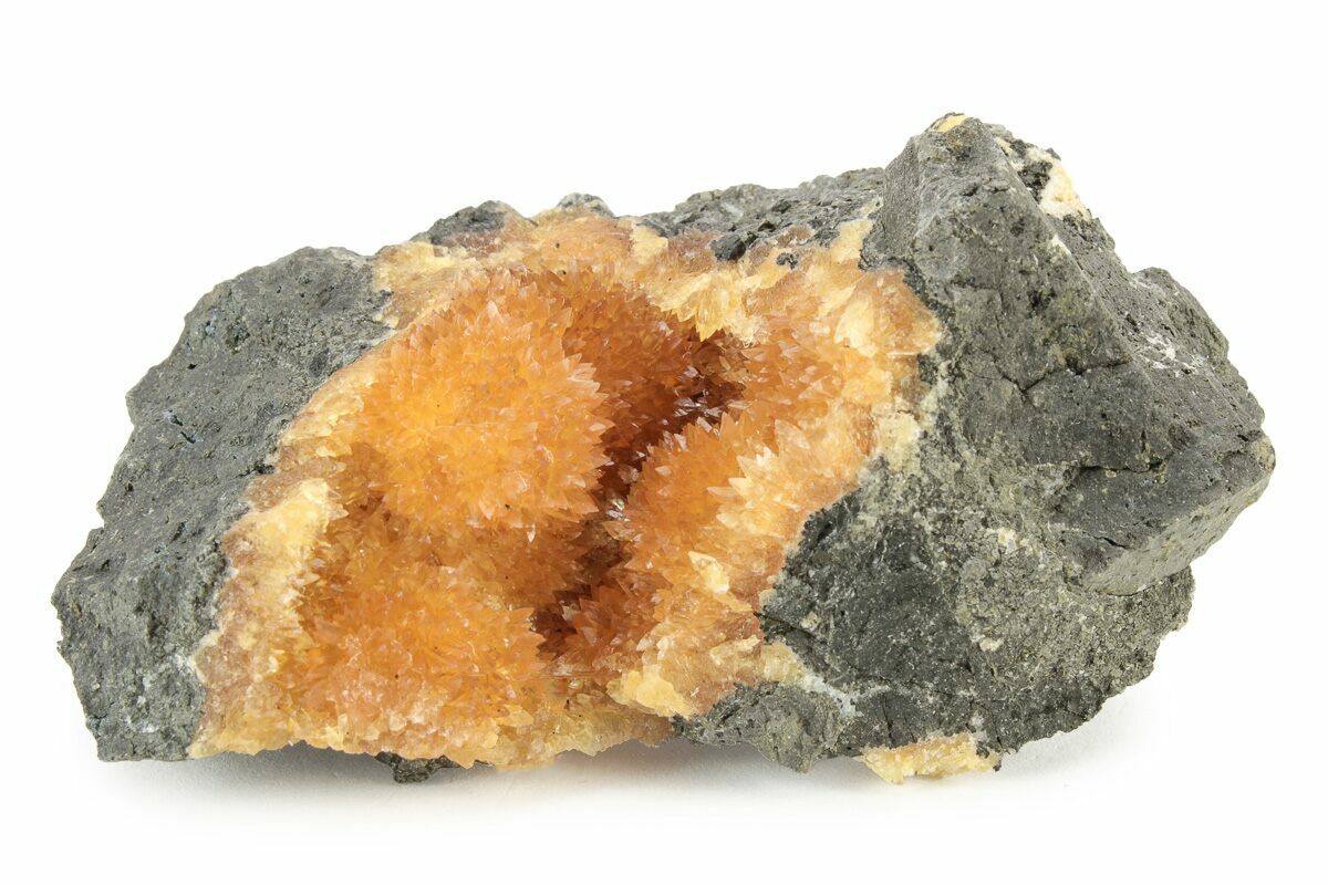 2.6" Intense Orange Calcite Crystal Cluster - Poland (#241778) For Sale ...