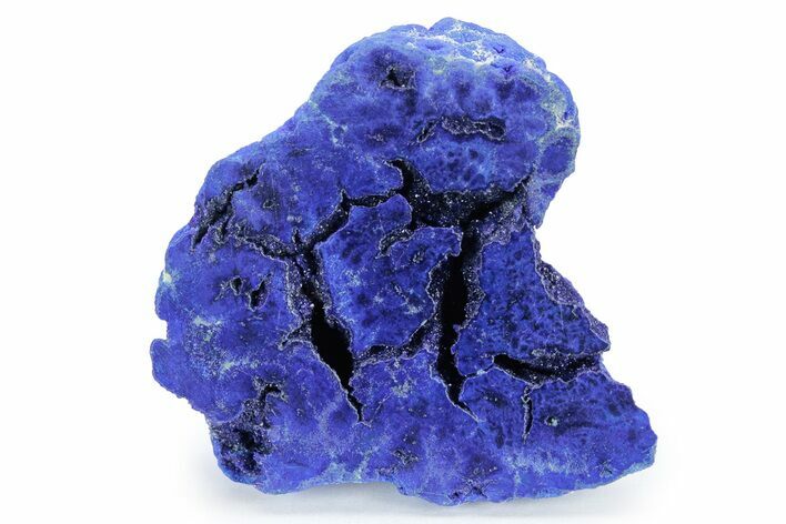 1.5" Vivid Blue, Cut/Polished Azurite Nodule - Siberia (#243563) For ...