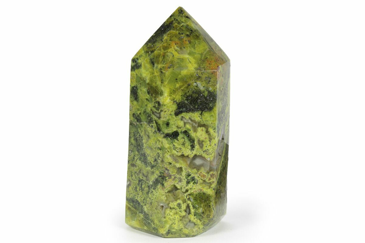 4.6" Polished Green Opal Tower - Madagascar (#249127) For Sale ...