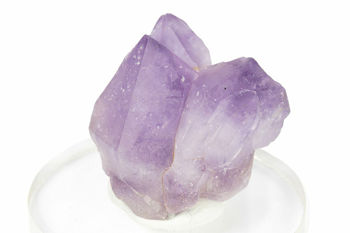 1.05" Soft Purple, Amethyst Crystal Cluster - Madagascar (#250448) For ...