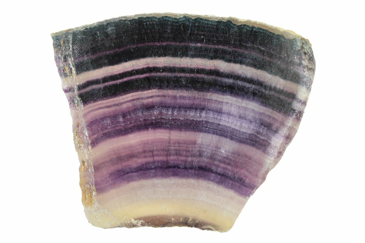 Colorful, 3.1" Polished Rainbow Fluorite Slab (#250487) For Sale ...