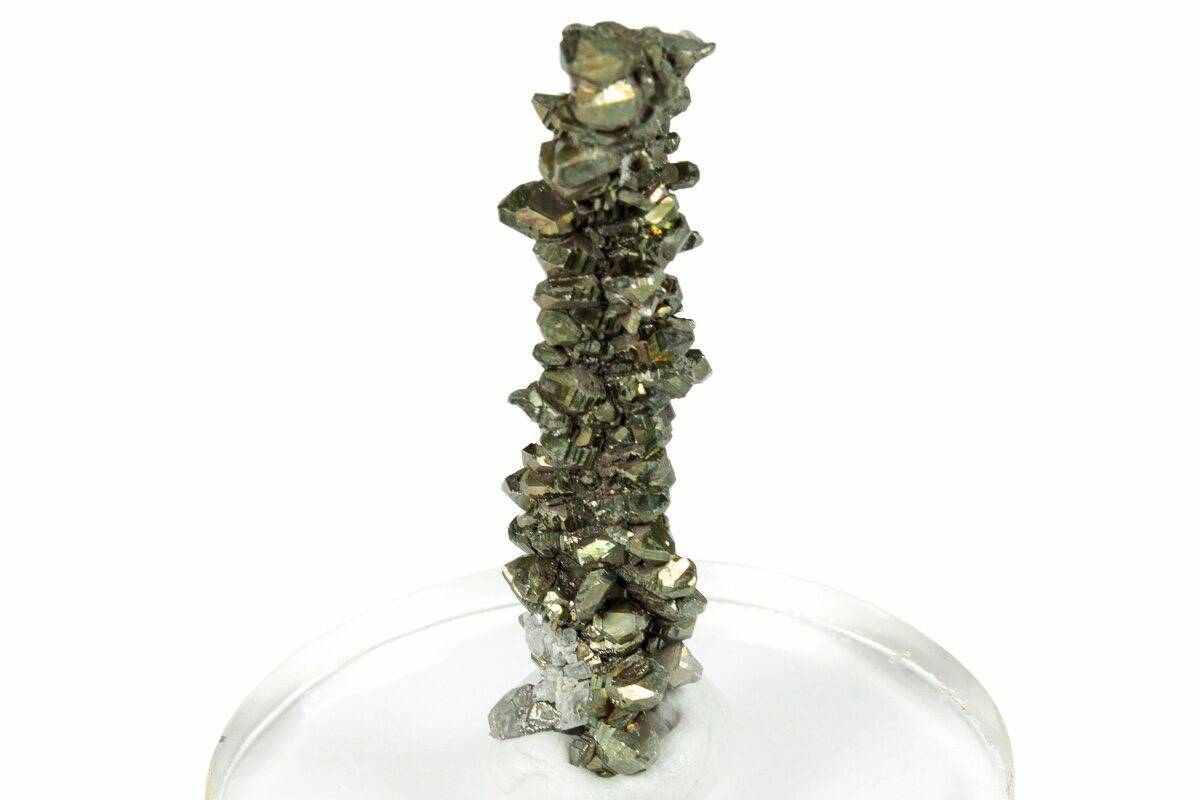 1.75" Iridescent Marcasite Crystal Stalactite - Linwood Mine (#251602 ...