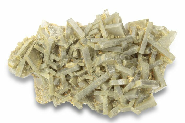 3.1" Gray-Green Tabular Barite with Phantoms - Peru (#252117) For Sale ...