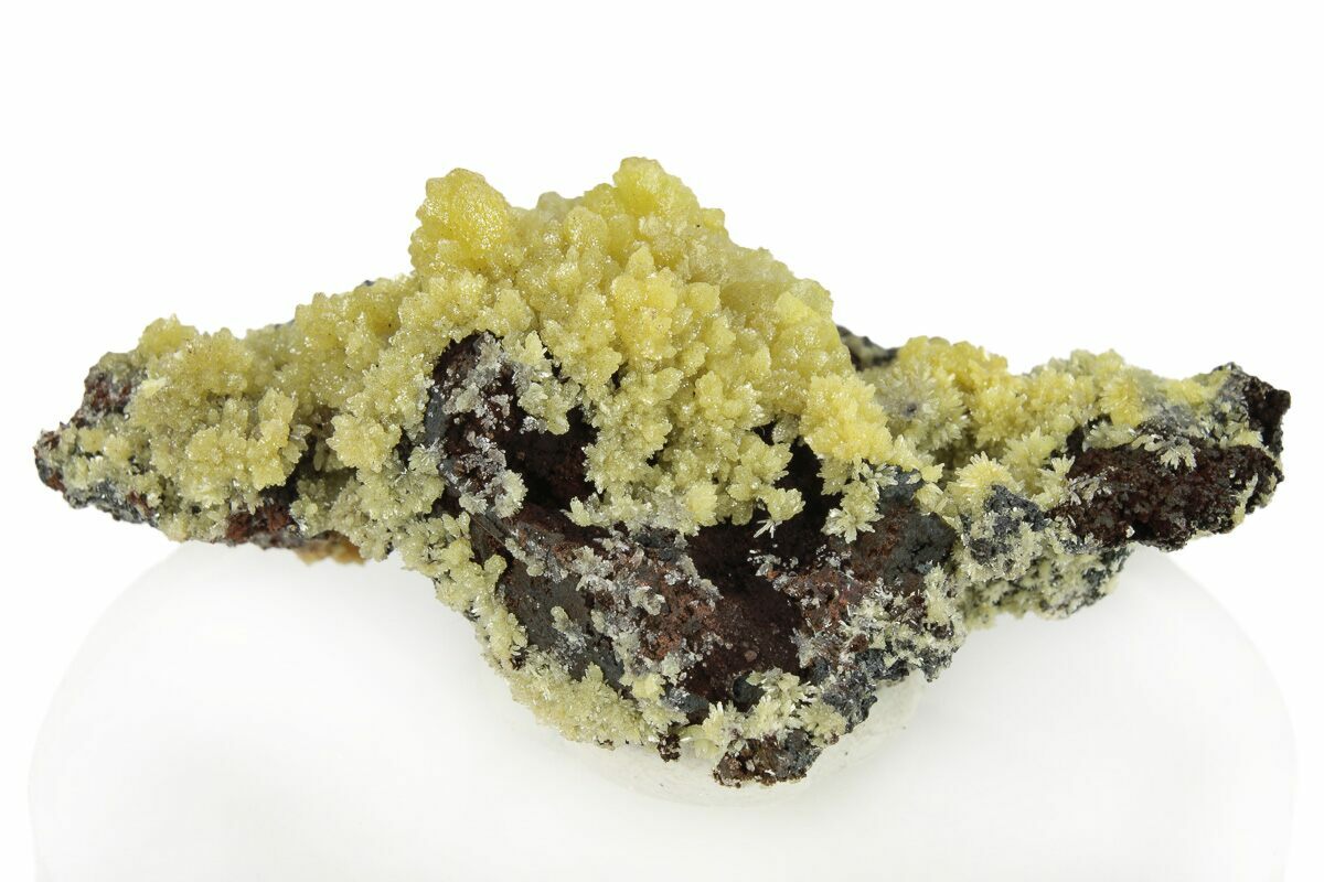 1.9" Mimetite Crystal Clusters on Limonitic Matrix - Mexico (#256291 ...