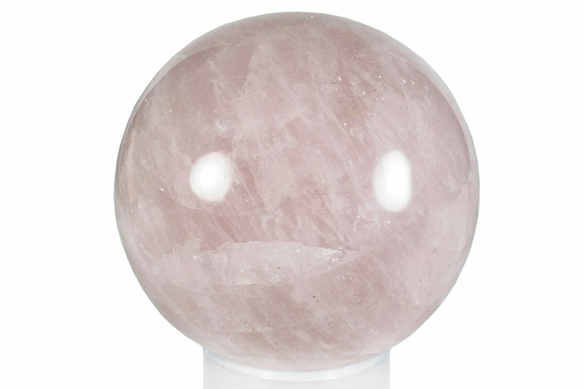 3.25" Polished Rose Quartz Sphere - Madagascar (#260531) For Sale ...