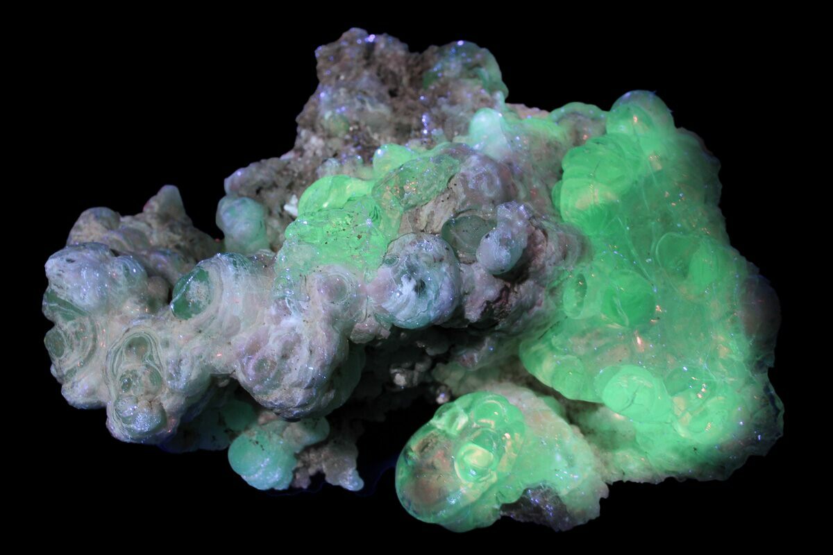 2" Botryoidal Hyalite Opal with Chalcedony - Mexico (#266362) For Sale ...