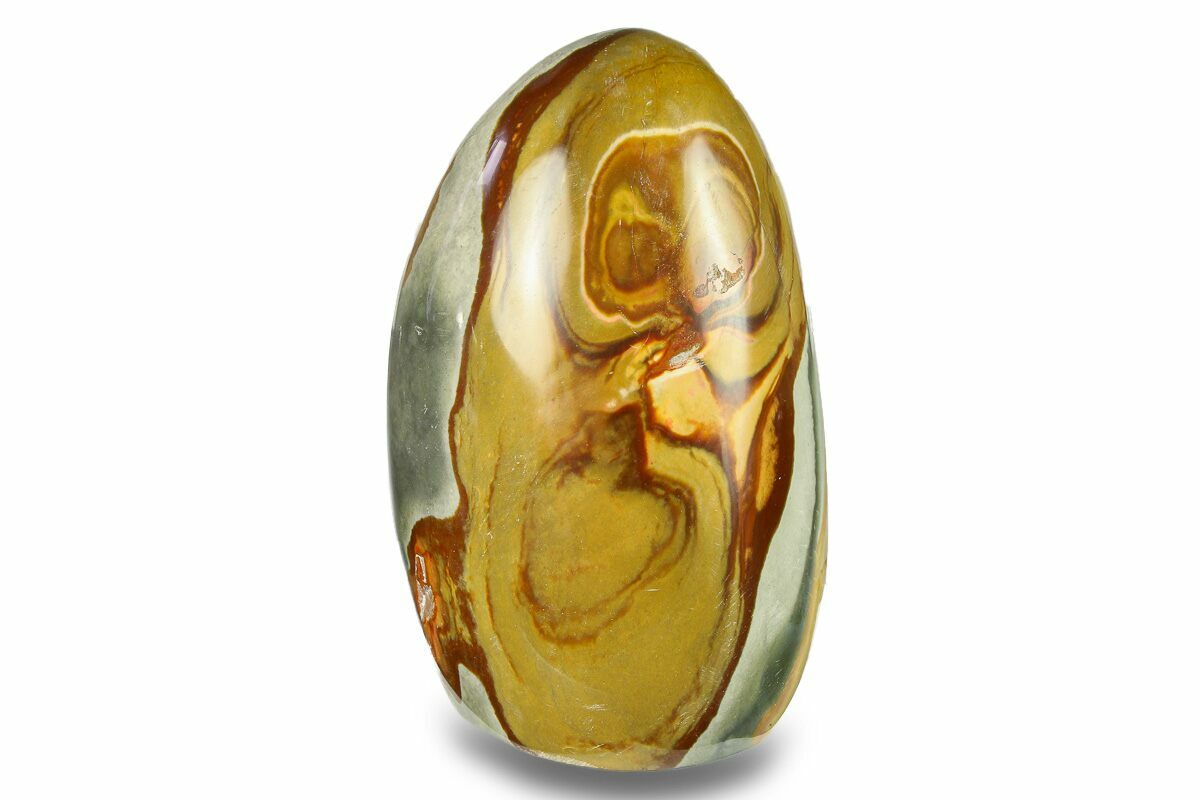 3.3" Free-Standing, Polished Polychrome Jasper - Madagascar (#280542 ...