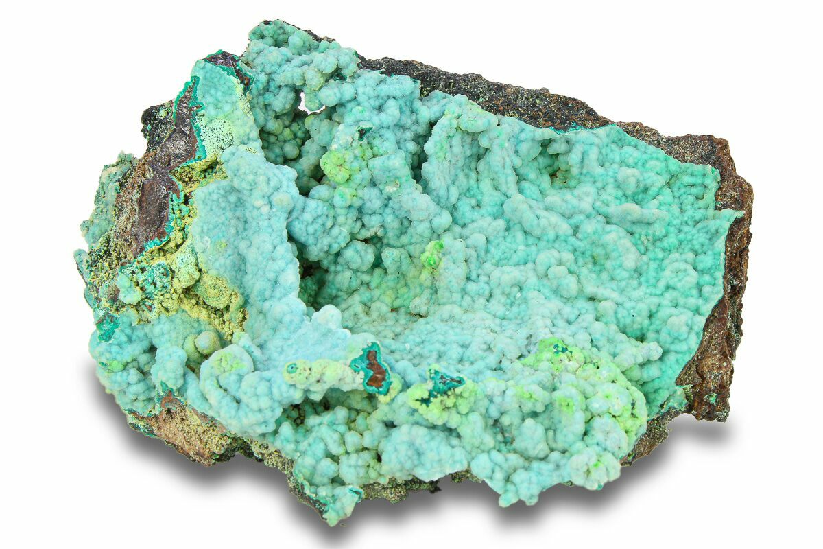 3.75" Striking Green Conichalcite on Chrysocolla - Namibia (#285064 ...