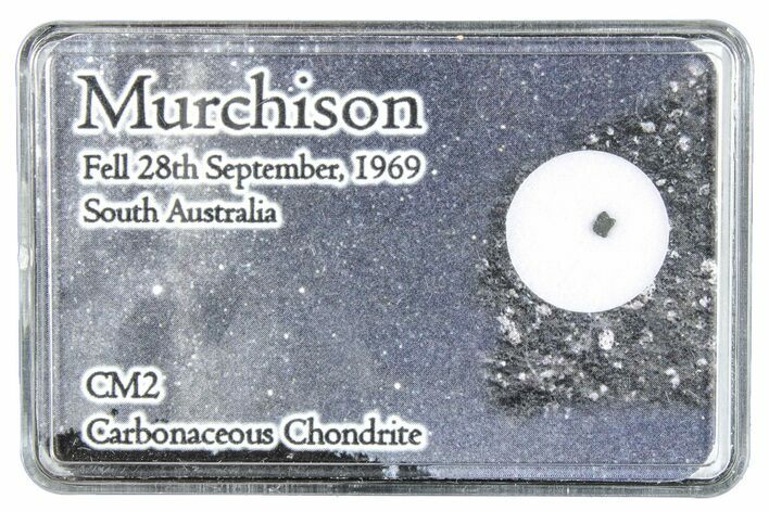 .07" Murchison Chondrite Meteorite Fragment - Australia (#286073) For ...