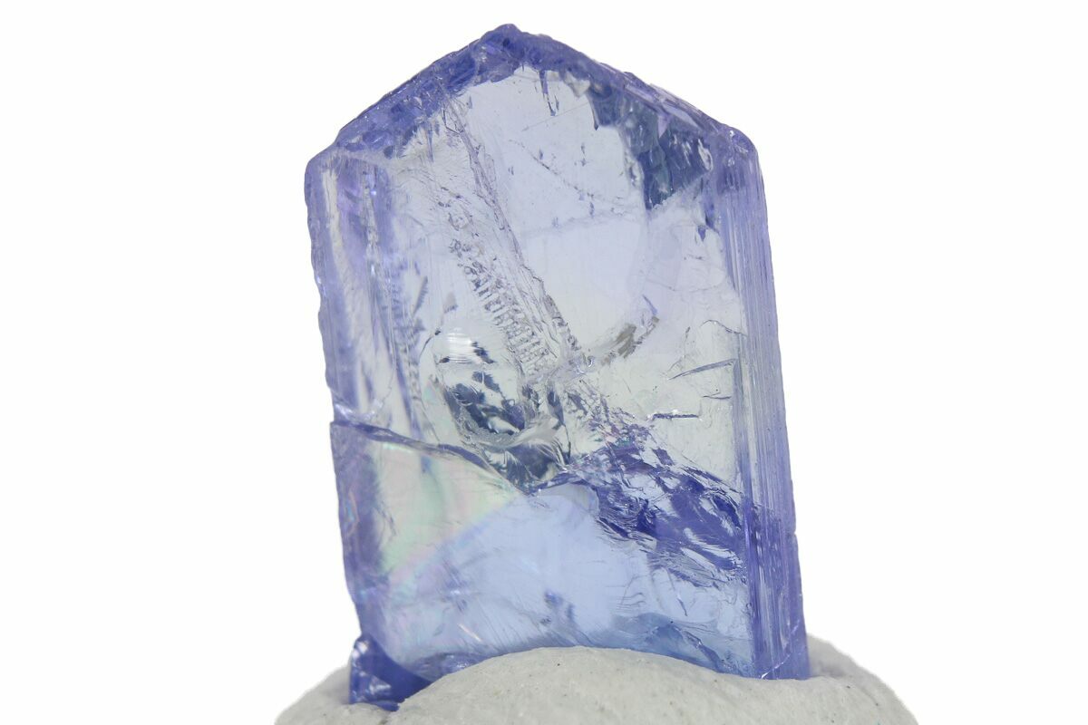 .48" Brilliant Blue-Violet Tanzanite Crystal -Merelani Hills, Tanzania ...