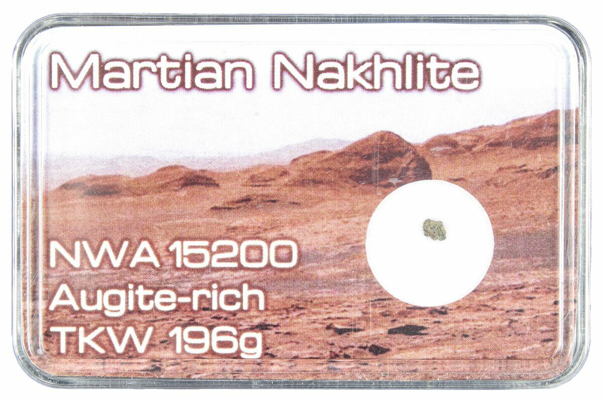 .1" Martian Nakhlite Meteorite Fragment - NWA 15200 (#288357) For Sale ...