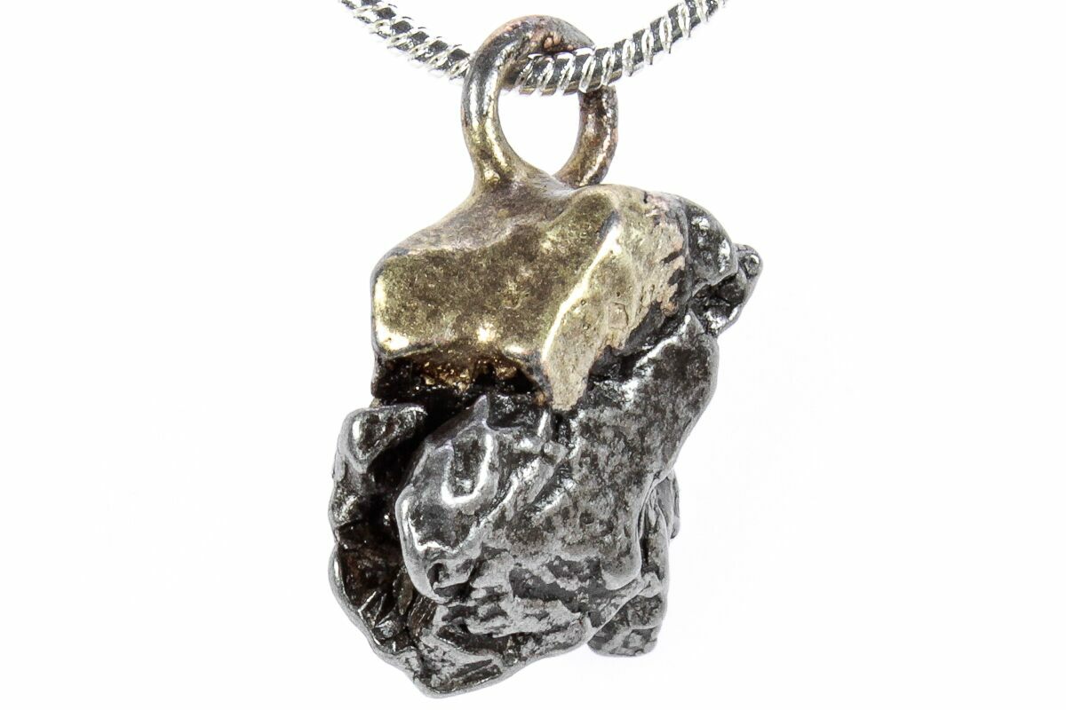 .5" Campo del Cielo Iron Meteorite Pendant - Argentina (#290072) For ...