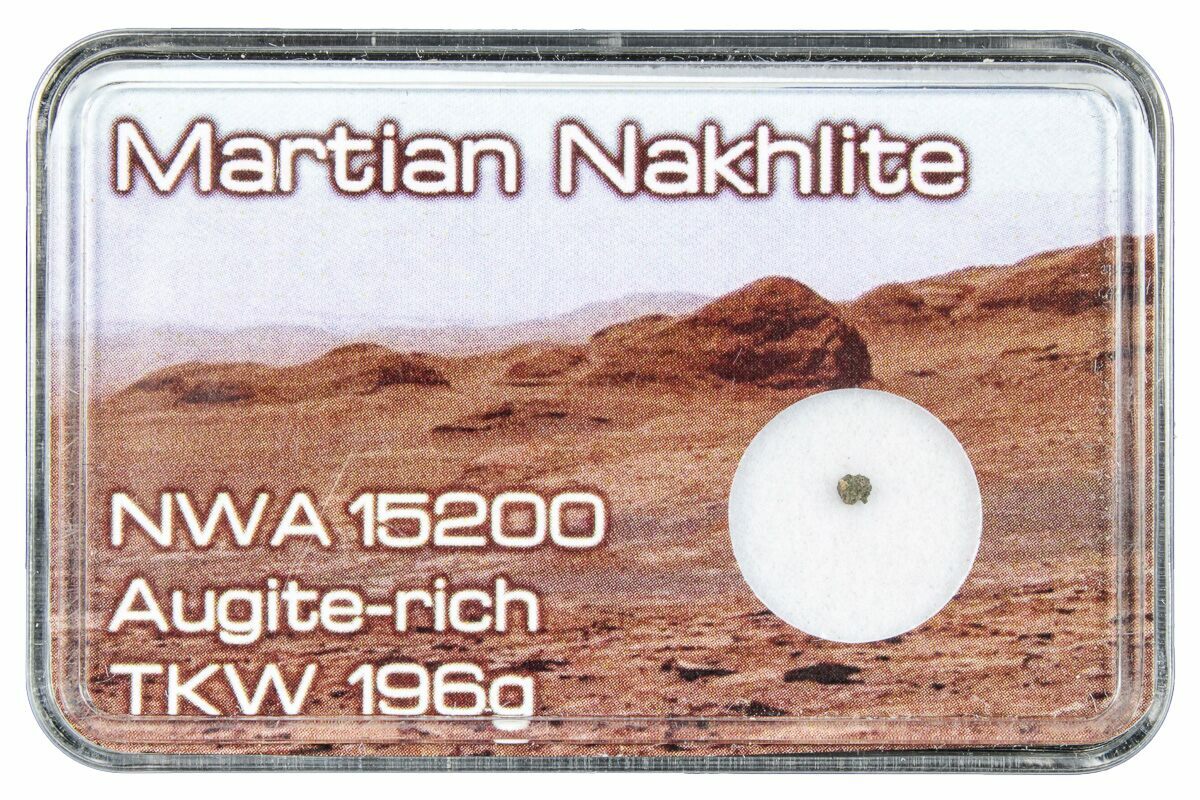 .06" Martian Nakhlite Meteorite Fragment - NWA 15200 (#292171) For Sale ...