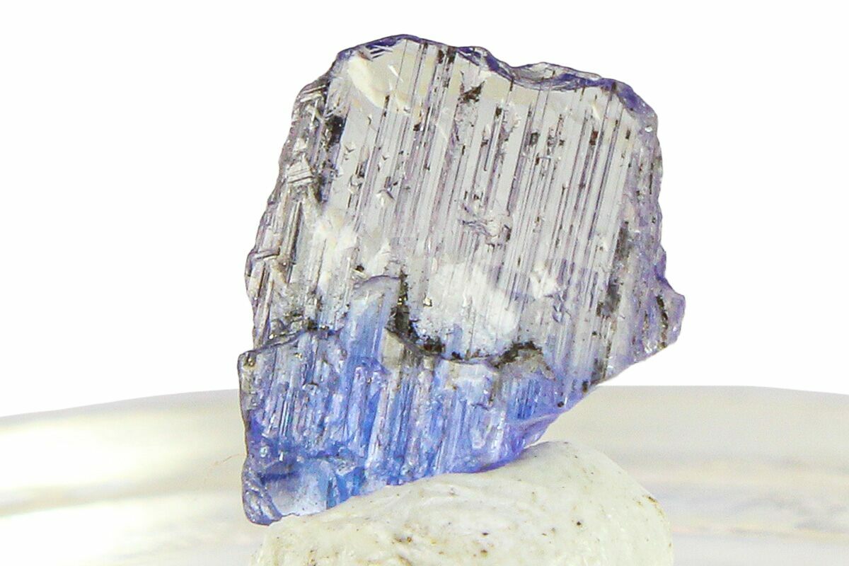 .28" Brilliant Blue-Violet Tanzanite Crystal -Merelani Hills, Tanzania ...
