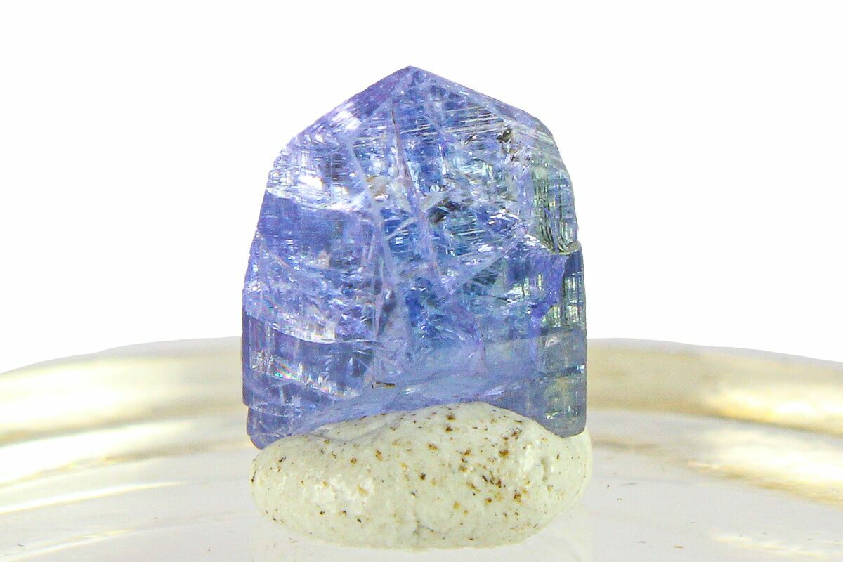 .28" Brilliant Blue-Violet Tanzanite Crystal -Merelani Hills, Tanzania ...