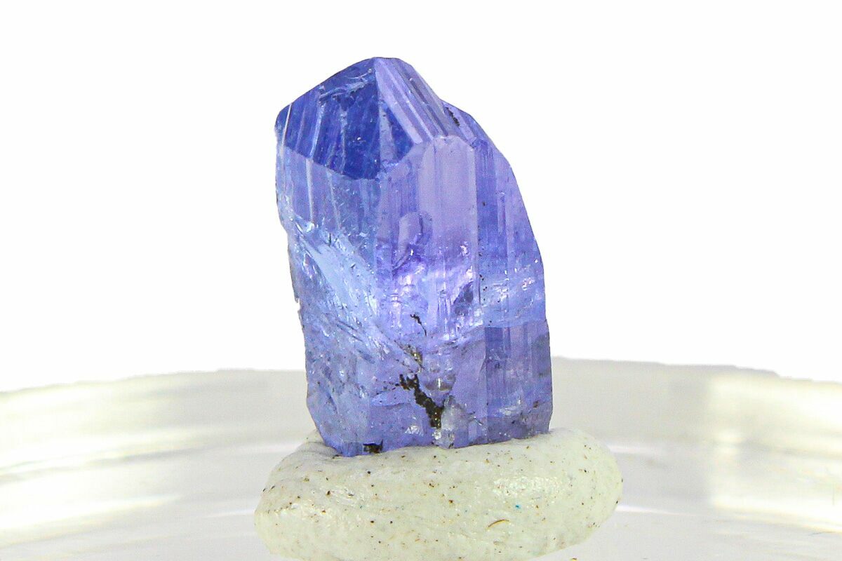 .28" Brilliant Blue-Violet Tanzanite Crystal -Merelani Hills, Tanzania ...