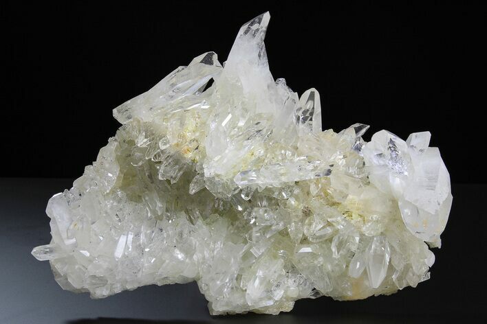 9.8" Clear Colombian Quartz Crystal Cluster - Colombia (#297584) For ...
