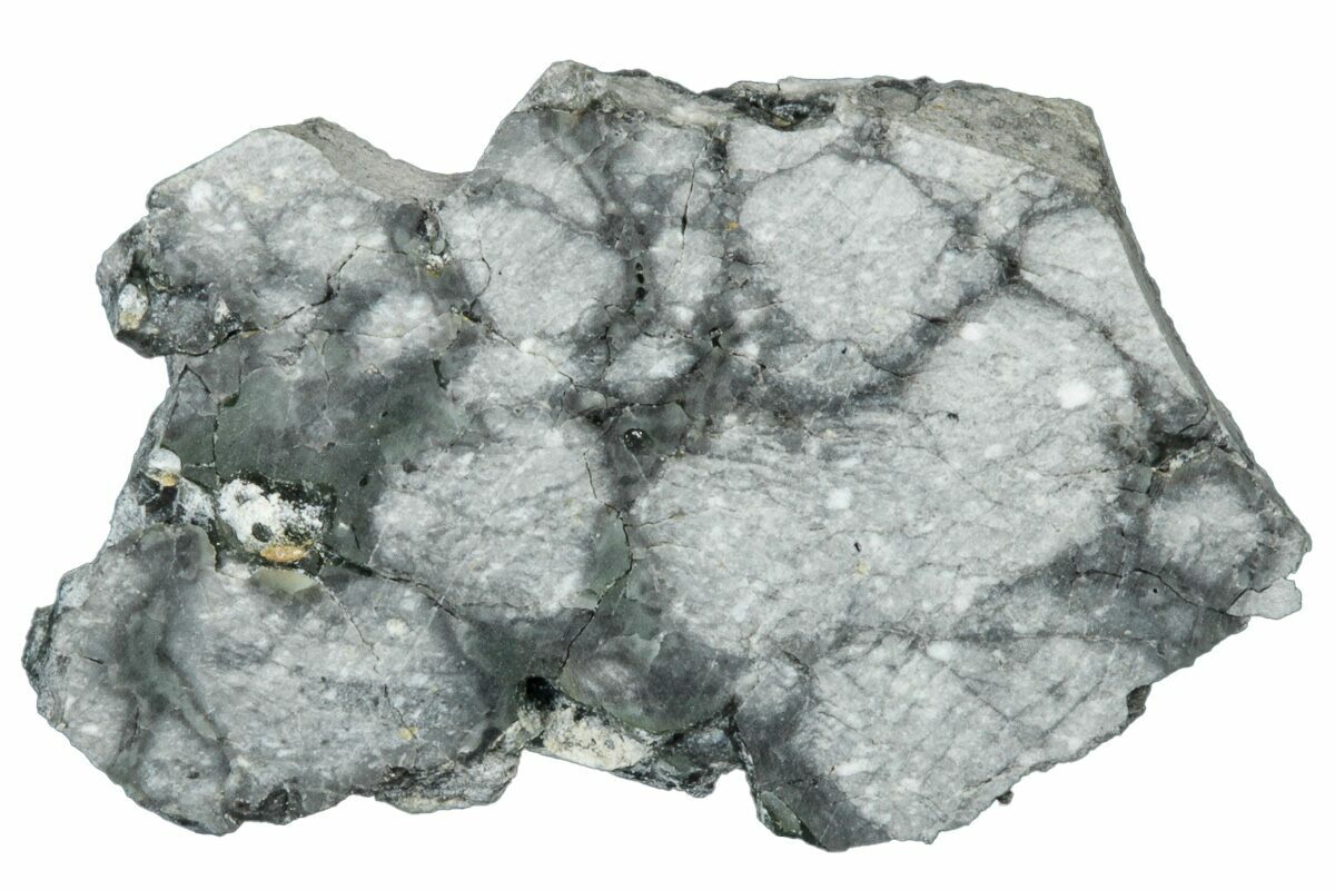 .88" Gadamis 004 "Apollo" Lunar Meteorite (1.8 g) Slice (#304331) For ...