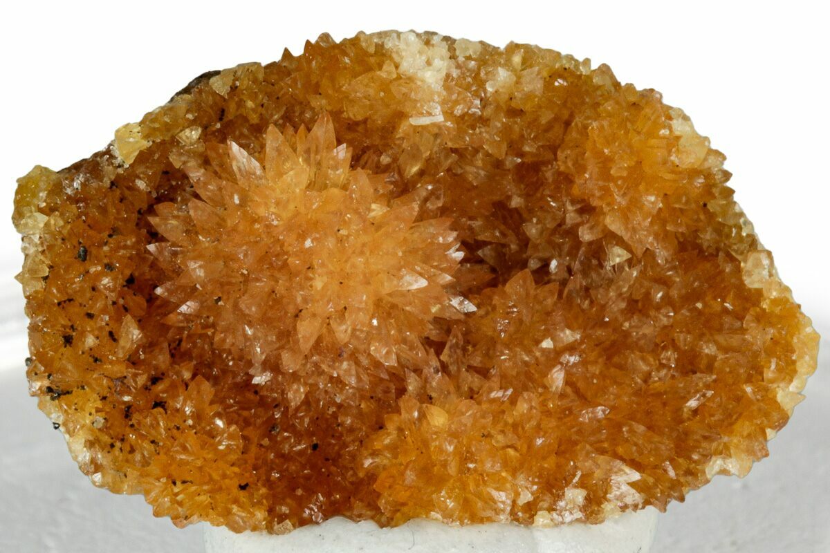 .95" Intense Orange Calcite Crystal Cluster - Poland (#311591) For Sale ...