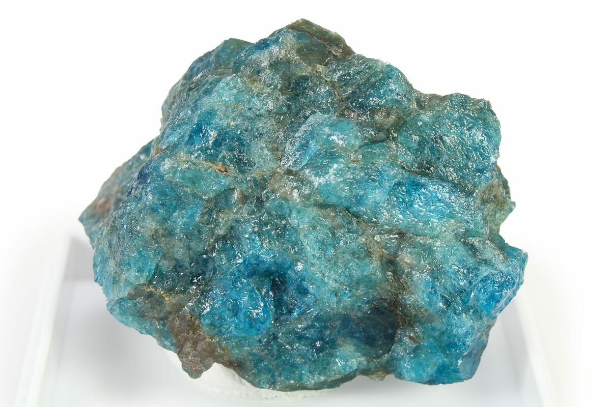1.40" Bright Blue Apatite (Fluorapatite) Specimen - Madagascar (#317107 ...
