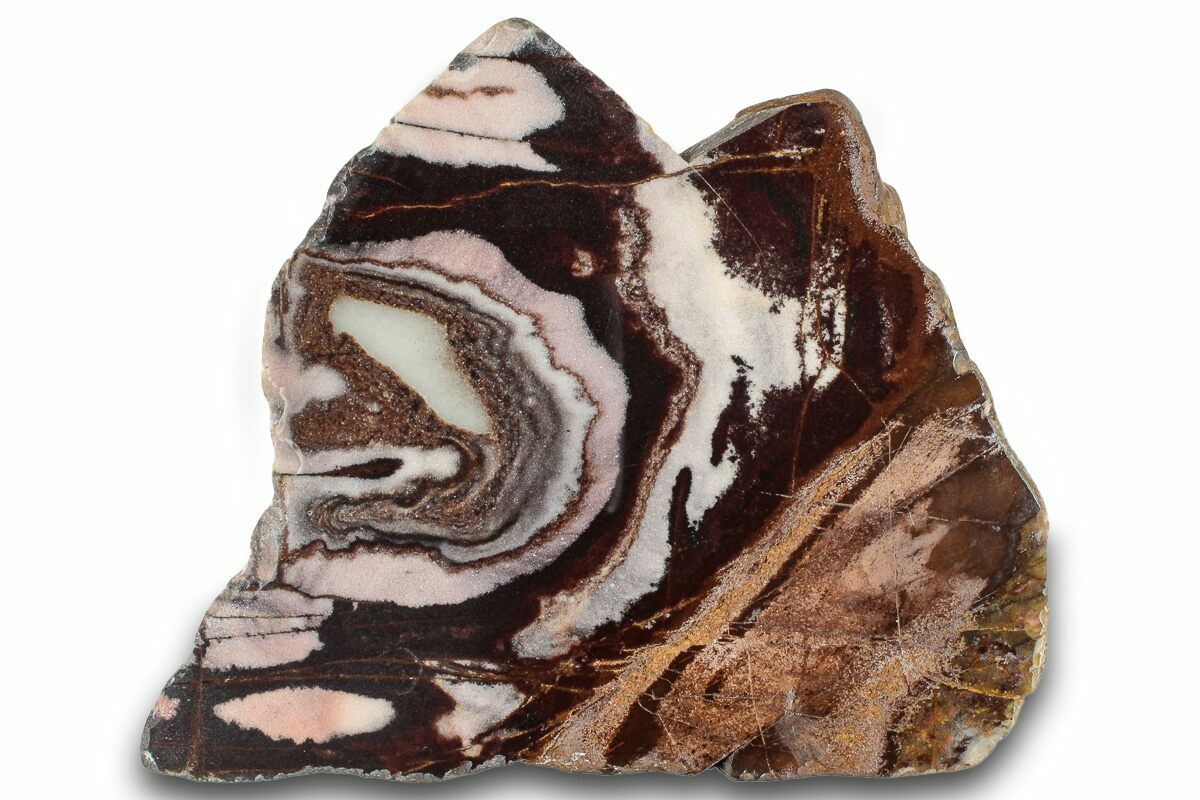 3.85" Polished Outback Jasper Section - Western Australia (#319540) For ...