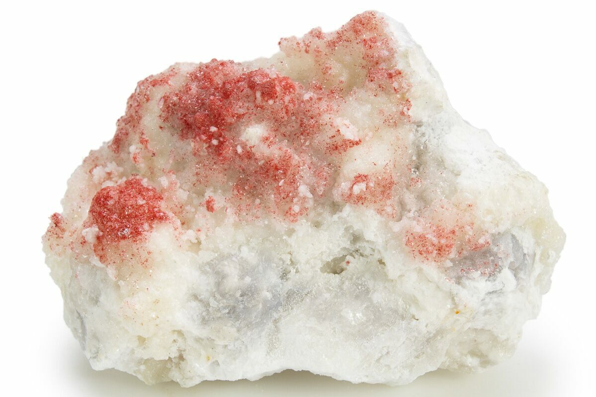 2.55" Vibrant-Red Cinnabar with Quartz - Cocineras Mine (#319977) For ...