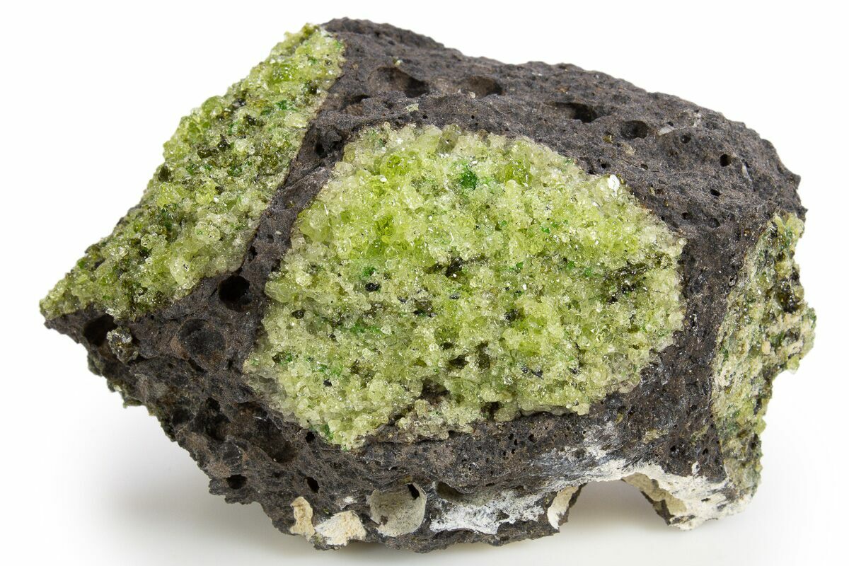 3.75" Peridot in Basalt - Arizona (#324711) For Sale - FossilEra.com